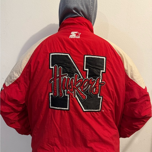 STARTER | Jackets & Coats | Vintage 9s Nebraska Huskers Starter Jacket ...